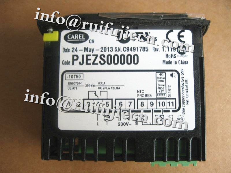 LED表示とのデジタル サーモスタットのCarelの冷凍制御PJEZシリーズ