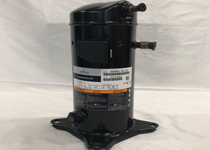 12HP Copelandの圧縮機フレオンは高い吸引圧力スクロール圧縮機ZP154KCE-TFD-522をタイプする